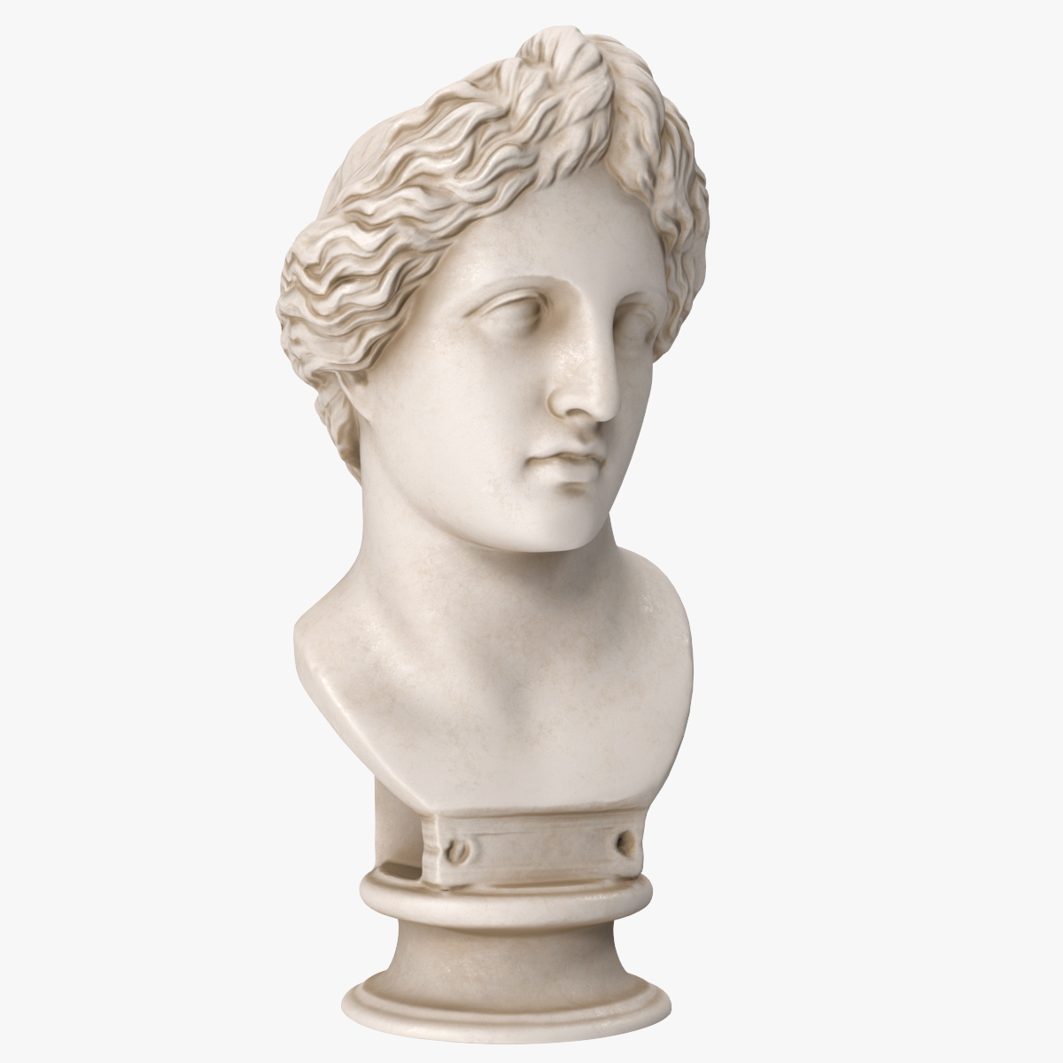 3D model apollo lykeios bust - TurboSquid 1238092