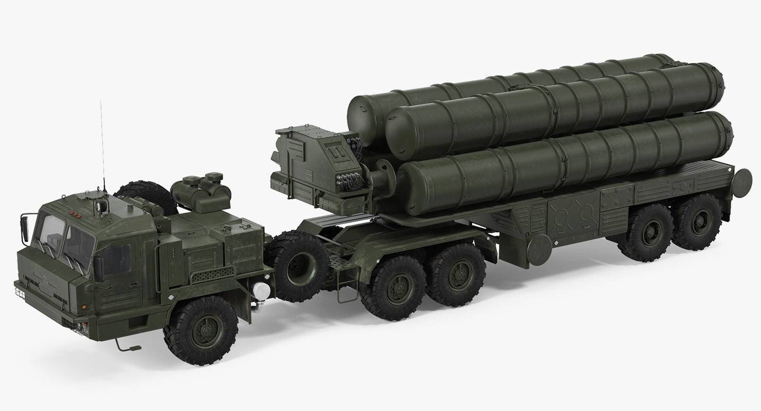 3D s-400 triumf launch vehicle - TurboSquid 1238170
