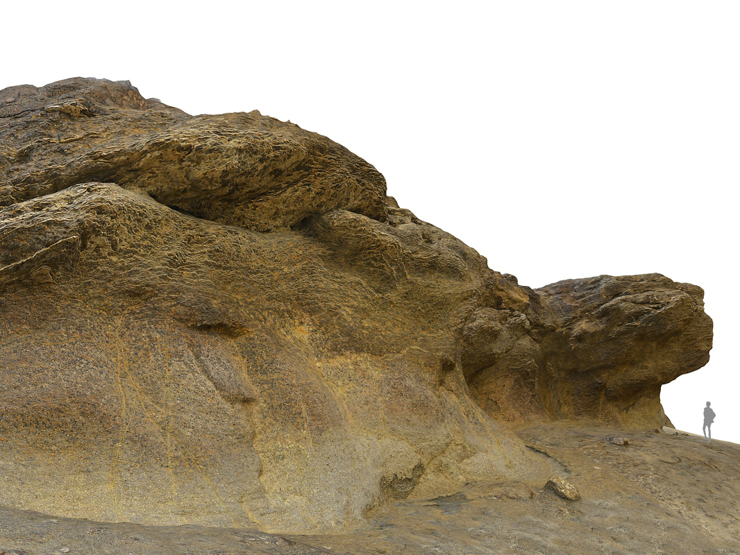 3D desert cliff - TurboSquid 1238211