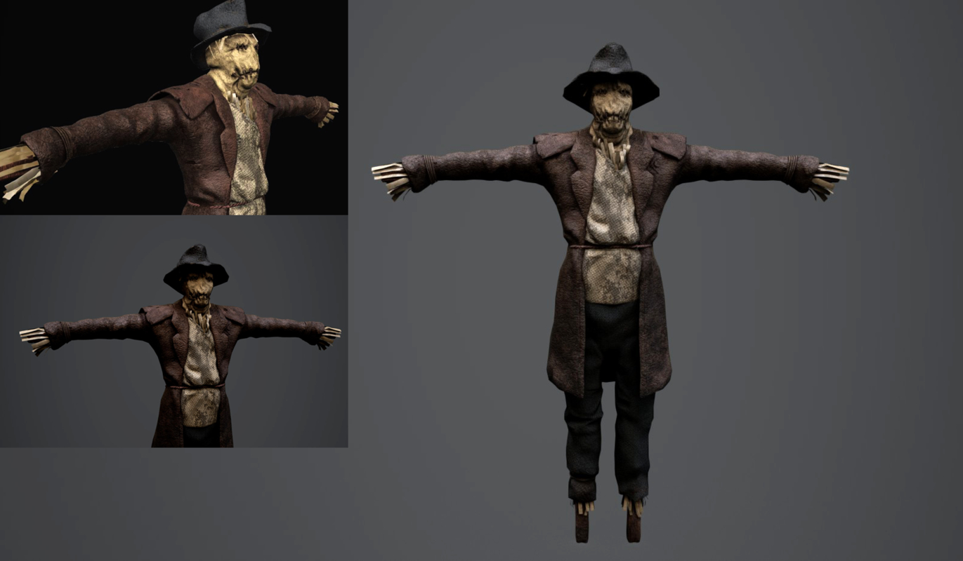 Scarecrow 3D Models for Download | TurboSquid