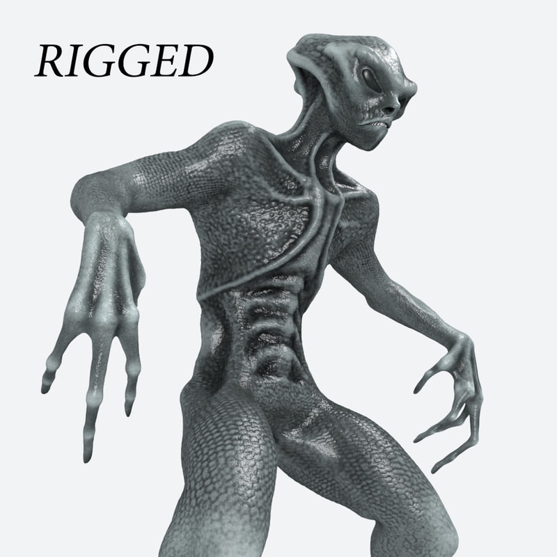 3D model alien - TurboSquid 1238239