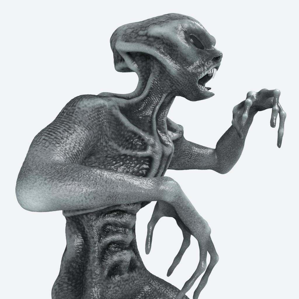 3D model alien - TurboSquid 1238239