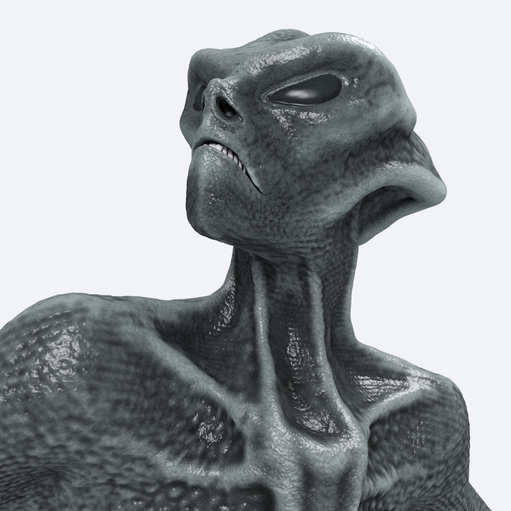 3D model alien - TurboSquid 1238239