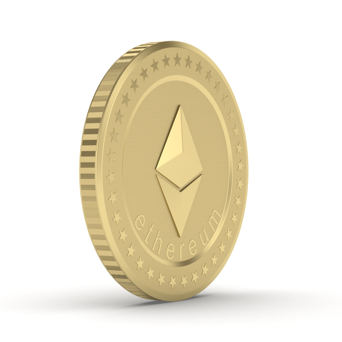 Coin eth 3D model - TurboSquid 1238369