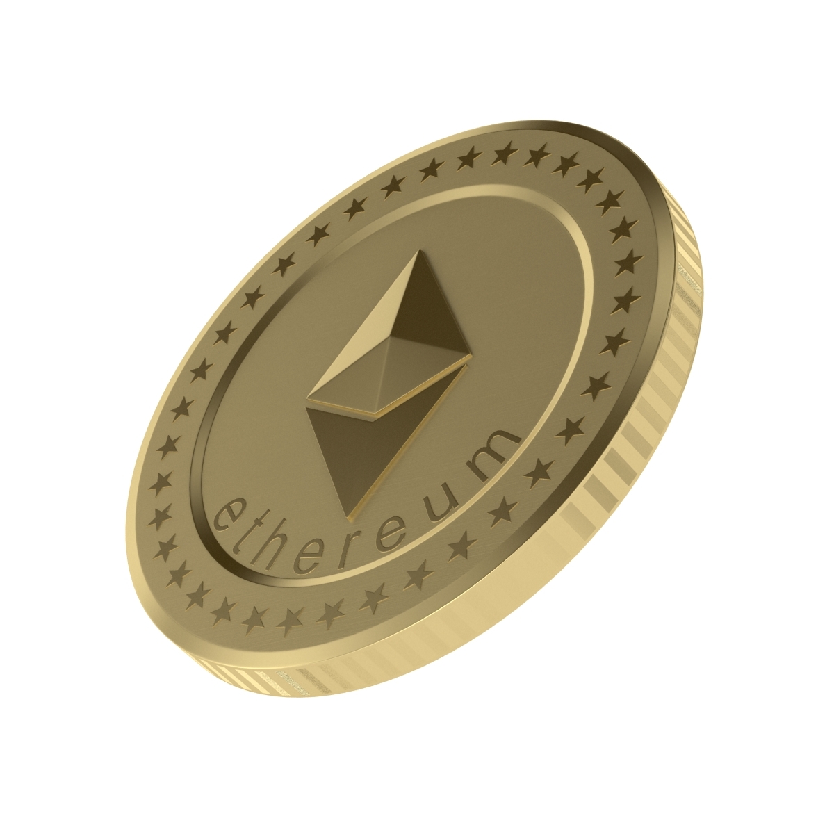 Coin eth 3D model - TurboSquid 1238369
