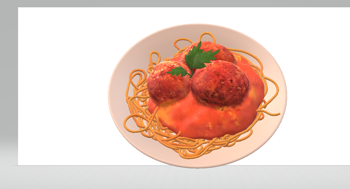 Low Poly Pasta 3D Models for Download | TurboSquid