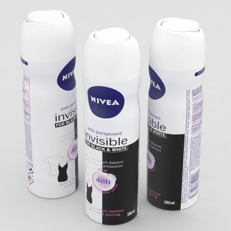 Nivea 3D model - TurboSquid 1238576