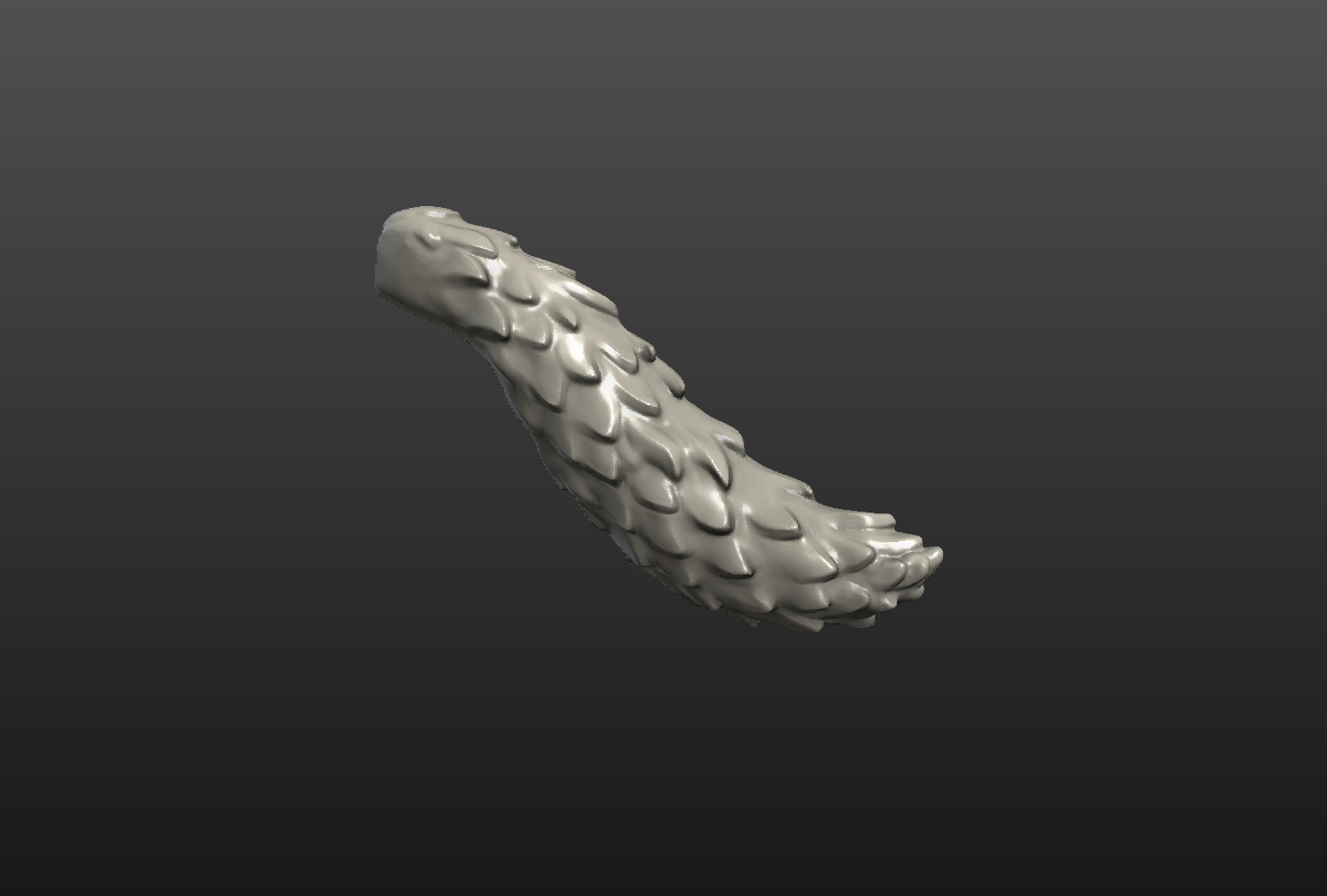 3D wolf tail model - TurboSquid 1238663