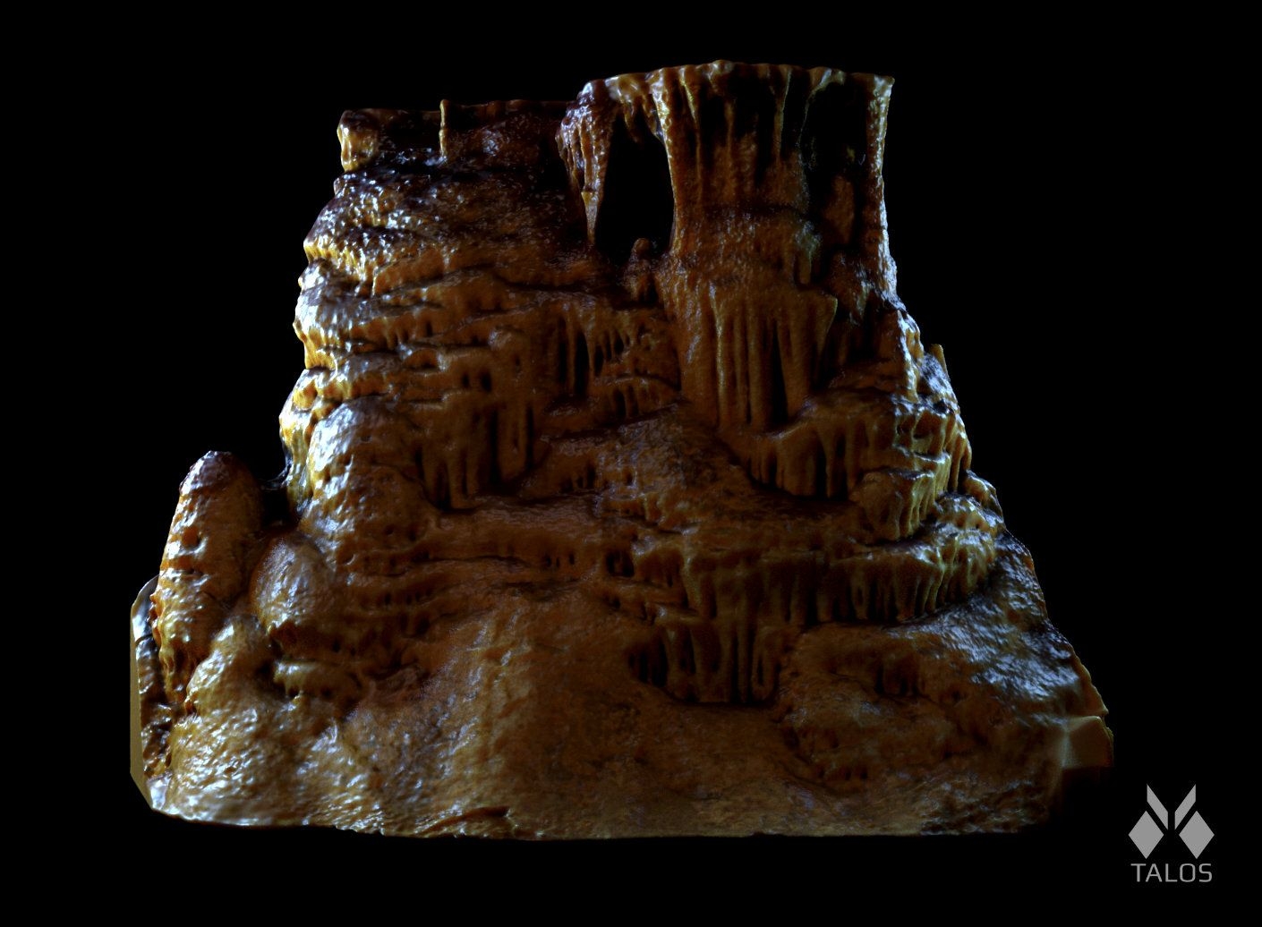 Scan stalactite pillar 3D model - TurboSquid 1238698