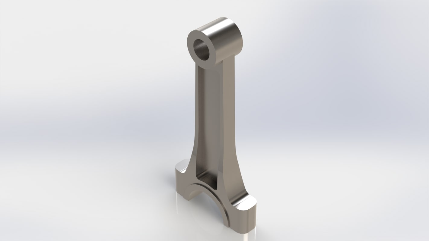 3D blade connecting rod conrod model - TurboSquid 1238702