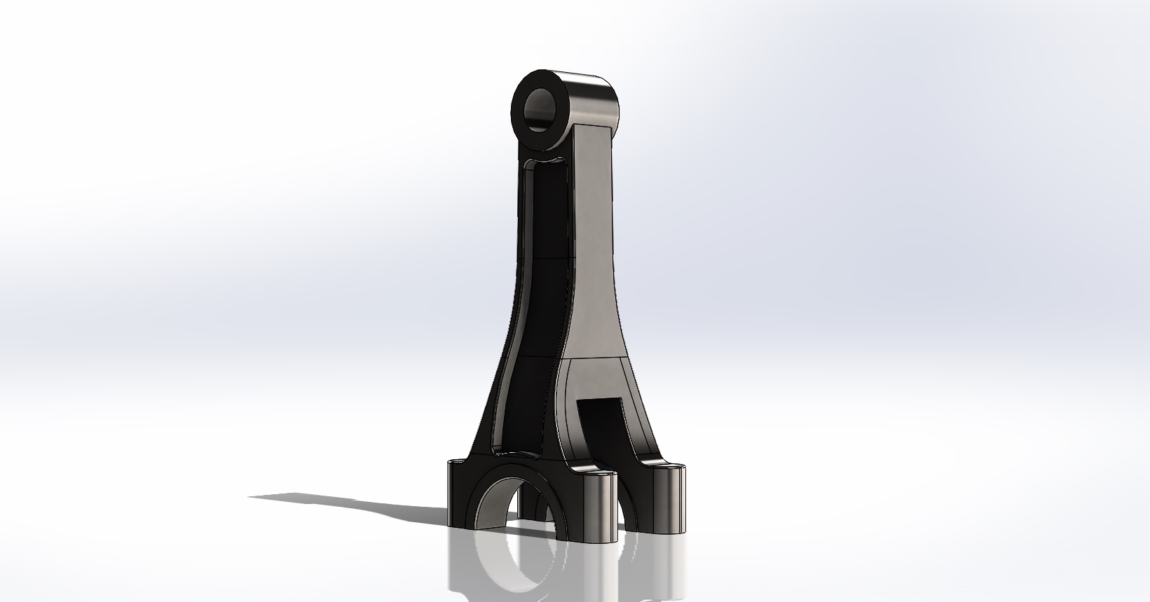 3D fork conrod connecting rod - TurboSquid 1238717