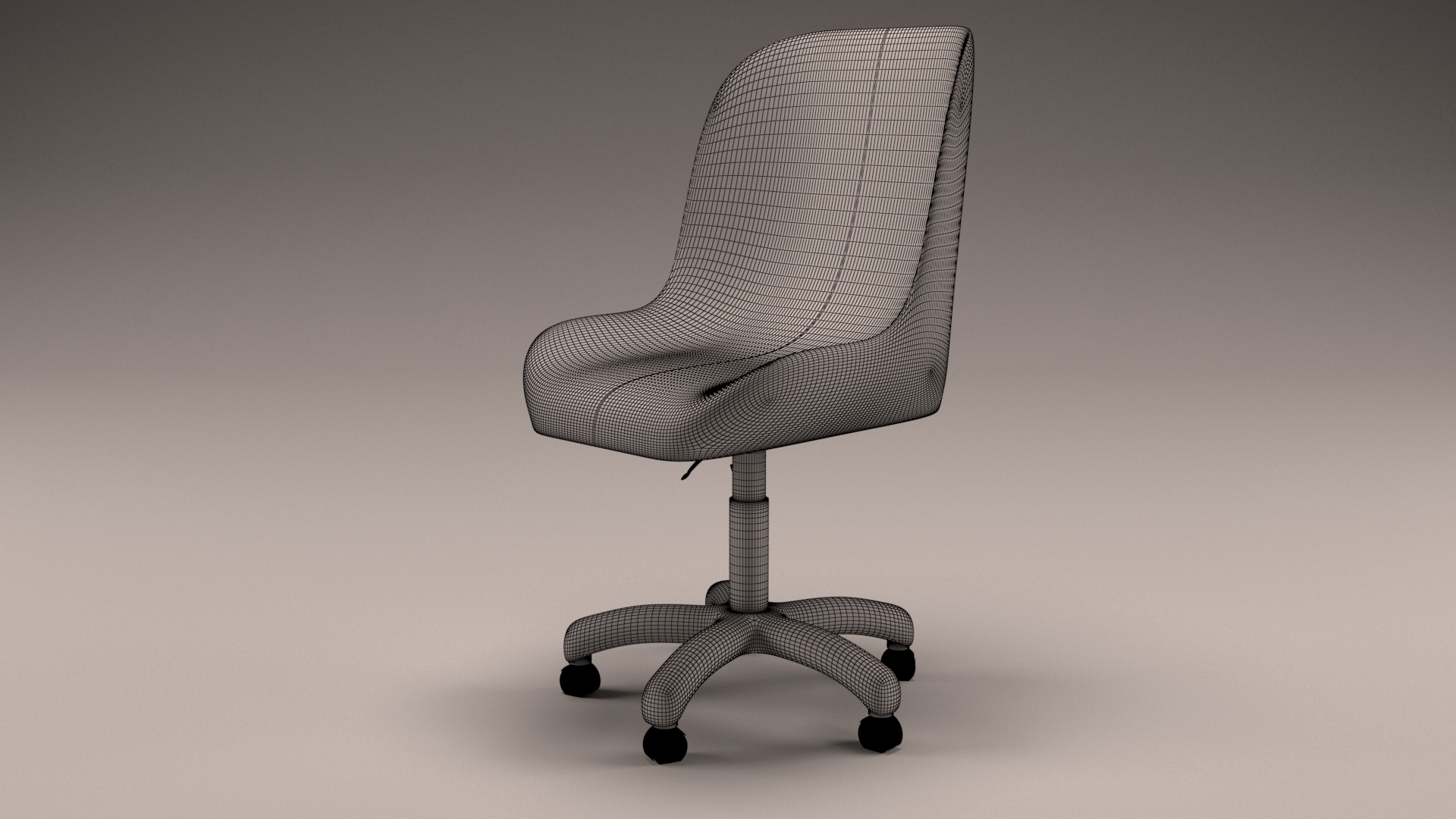 Simplistic office chair model - TurboSquid 1238873