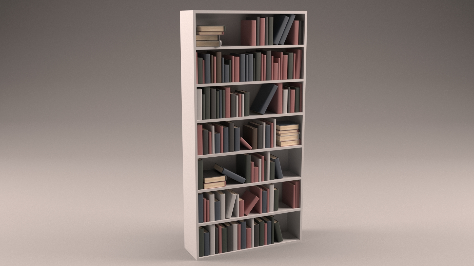 3D model simplistic book case - TurboSquid 1238874