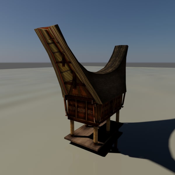 Tongkonan 3D 모델 - TurboSquid 1238973