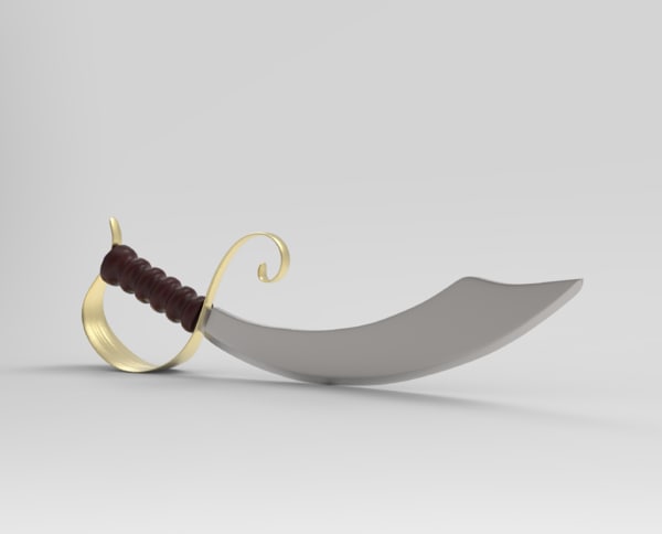 max antique pirate sword