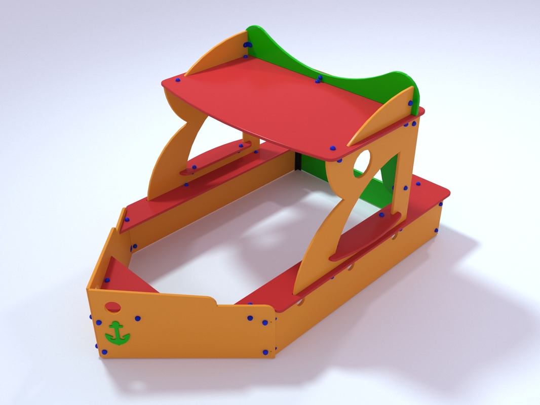 Sand box sandbox model - TurboSquid 1239438