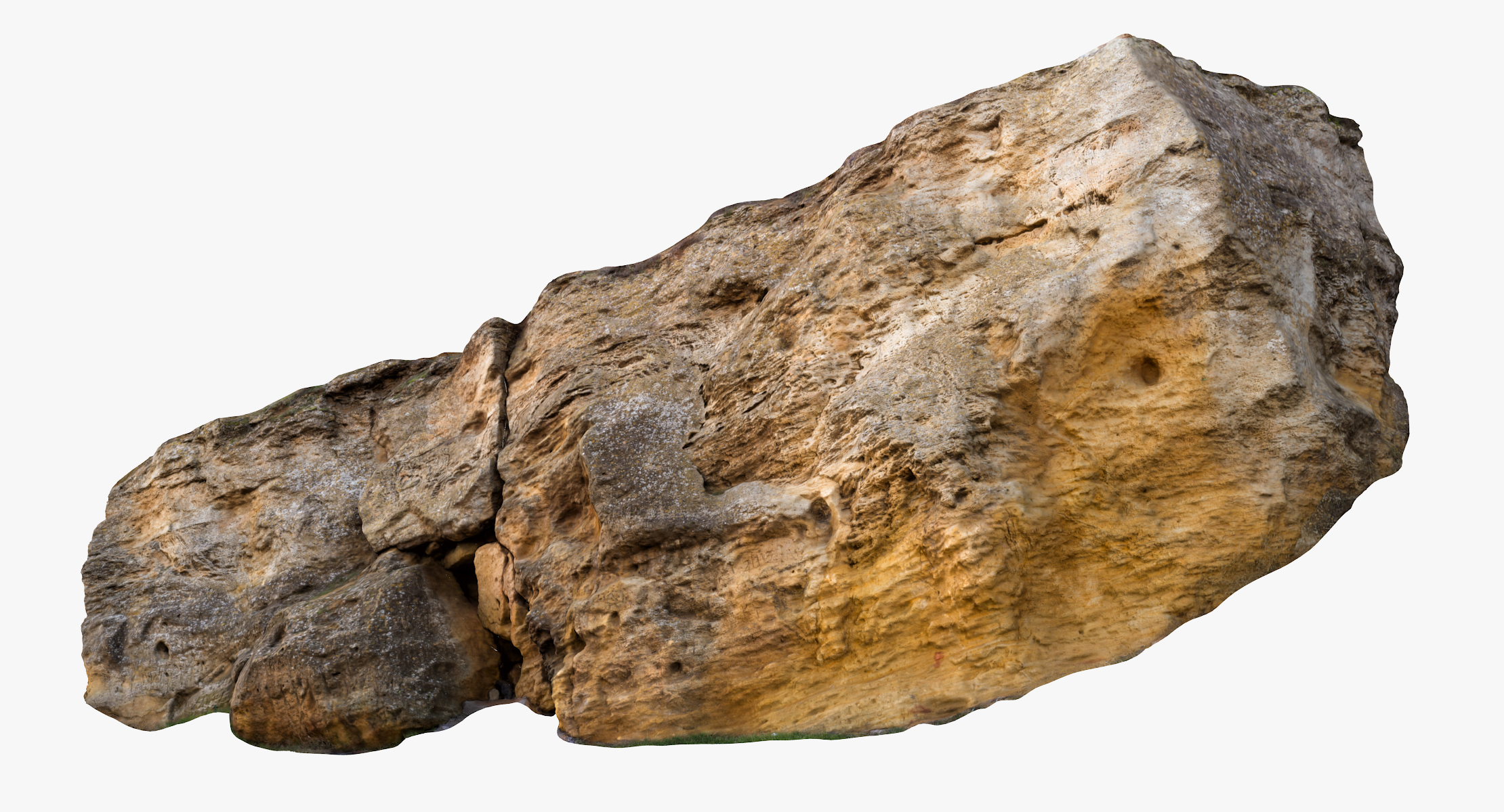 3D limestone boulder 4 - TurboSquid 1239466