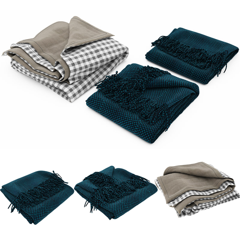 3D blanket 04 model - TurboSquid 1239658