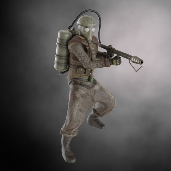 Flamethrower 3D Models for Download | TurboSquid