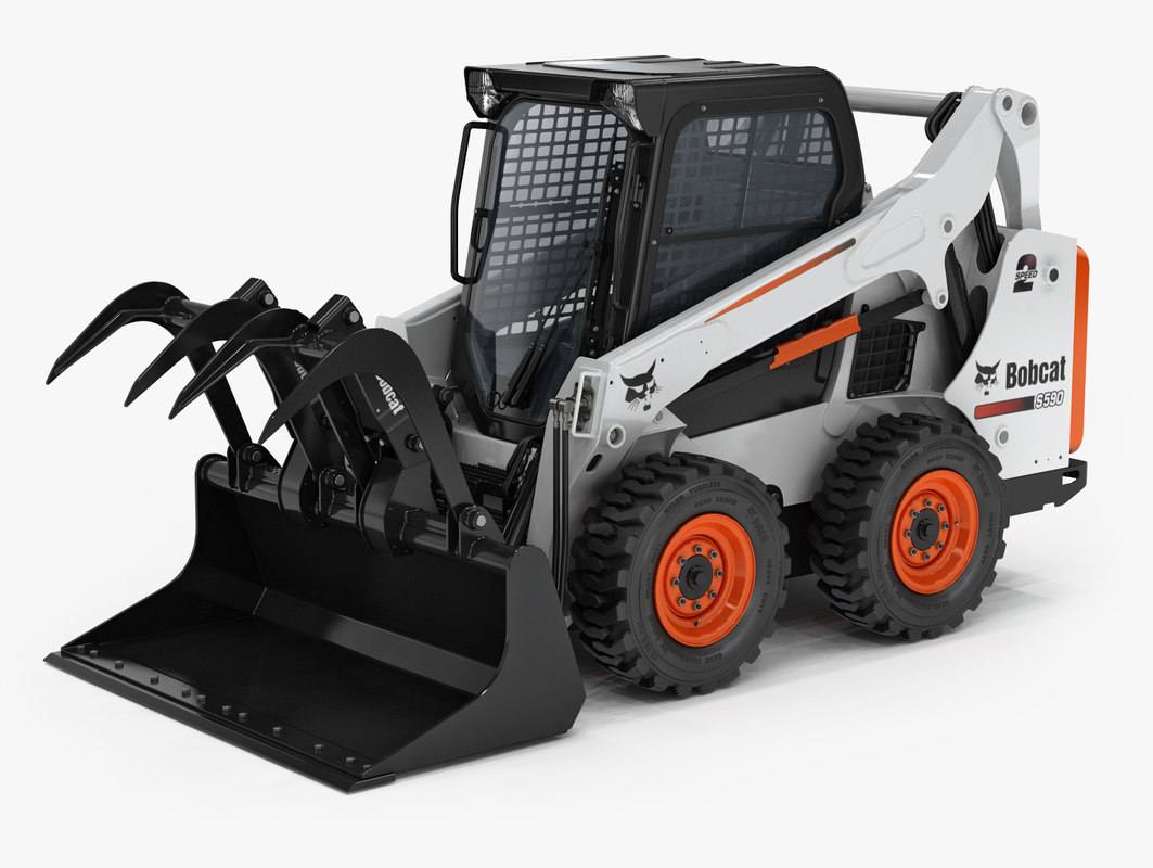 3D model bobcat s590 compact wheel loader - TurboSquid 1239853