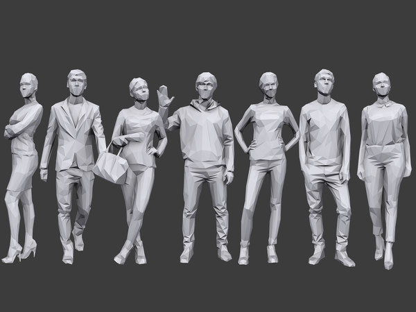 Complete people pack volume 2 model - TurboSquid 1239878