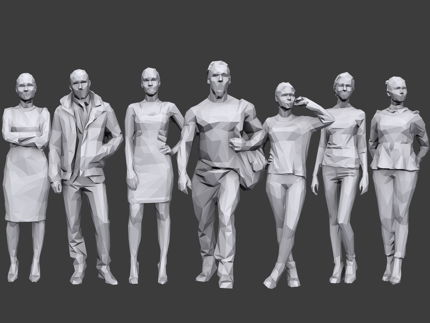 Complete people pack volume 2 model - TurboSquid 1239878