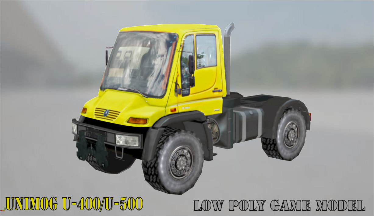 U400 u500 3D model - TurboSquid 1239954