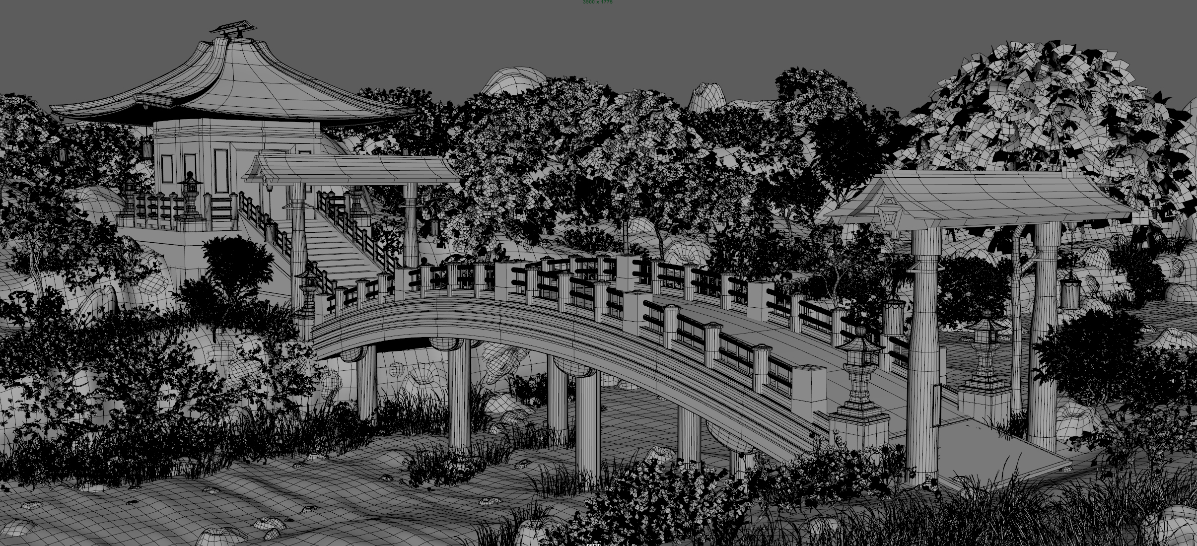 Asian asia 3D model - TurboSquid 1239996