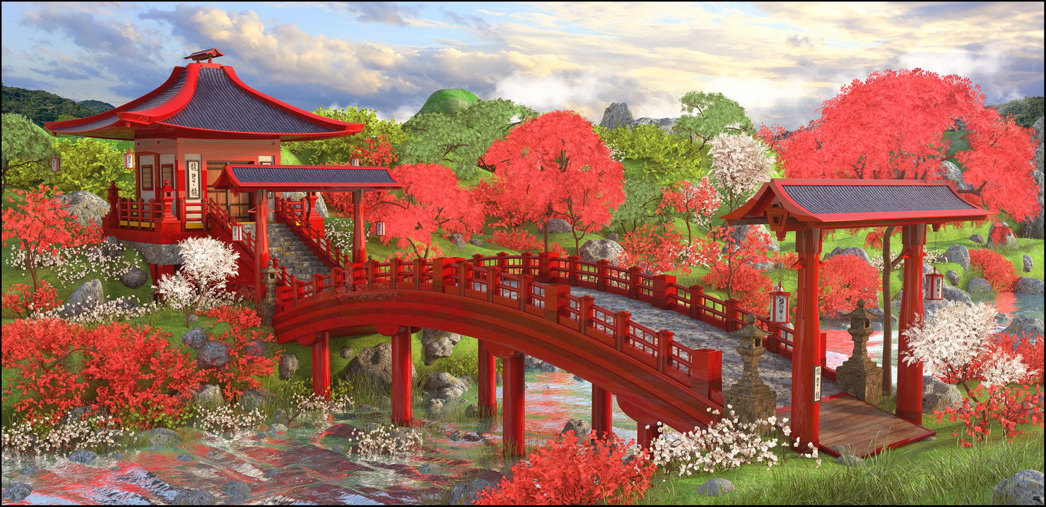 Asian asia 3D model - TurboSquid 1239996