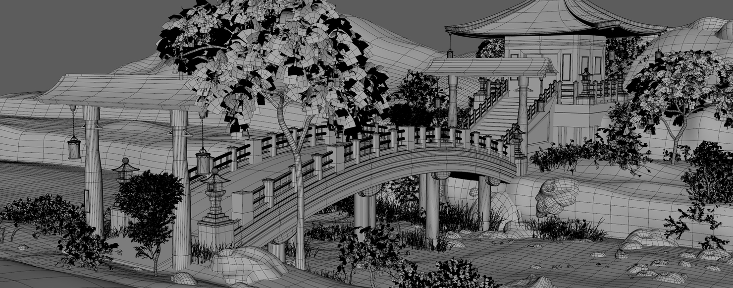 Asian asia 3D model - TurboSquid 1239996