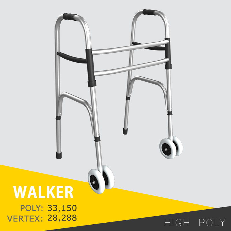 Walker 3D model - TurboSquid 1240147