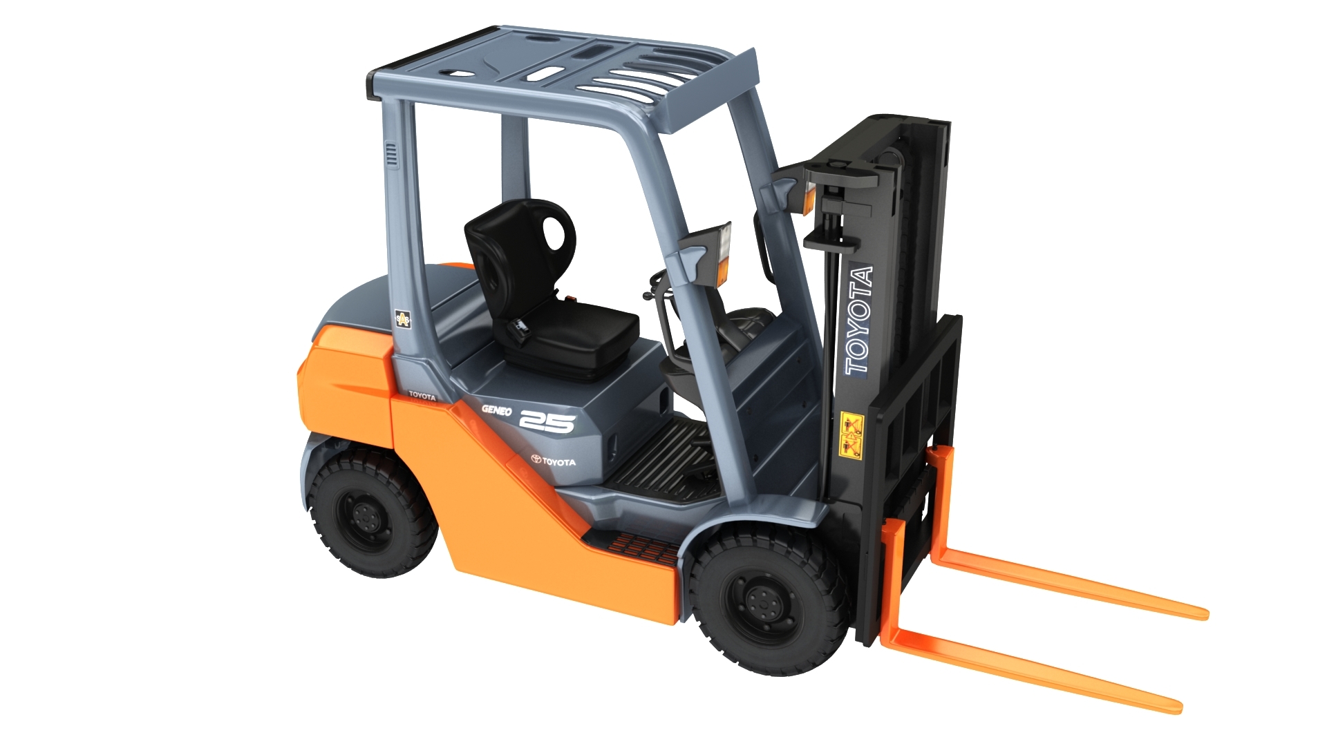 Forklift barrel palette 3D model - TurboSquid 1240216