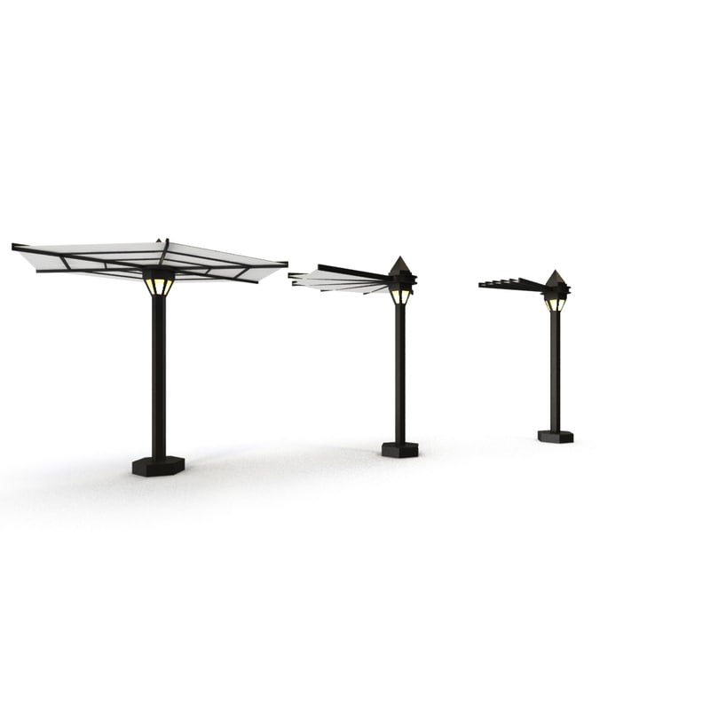 Street shading lighting 3D - TurboSquid 1240221