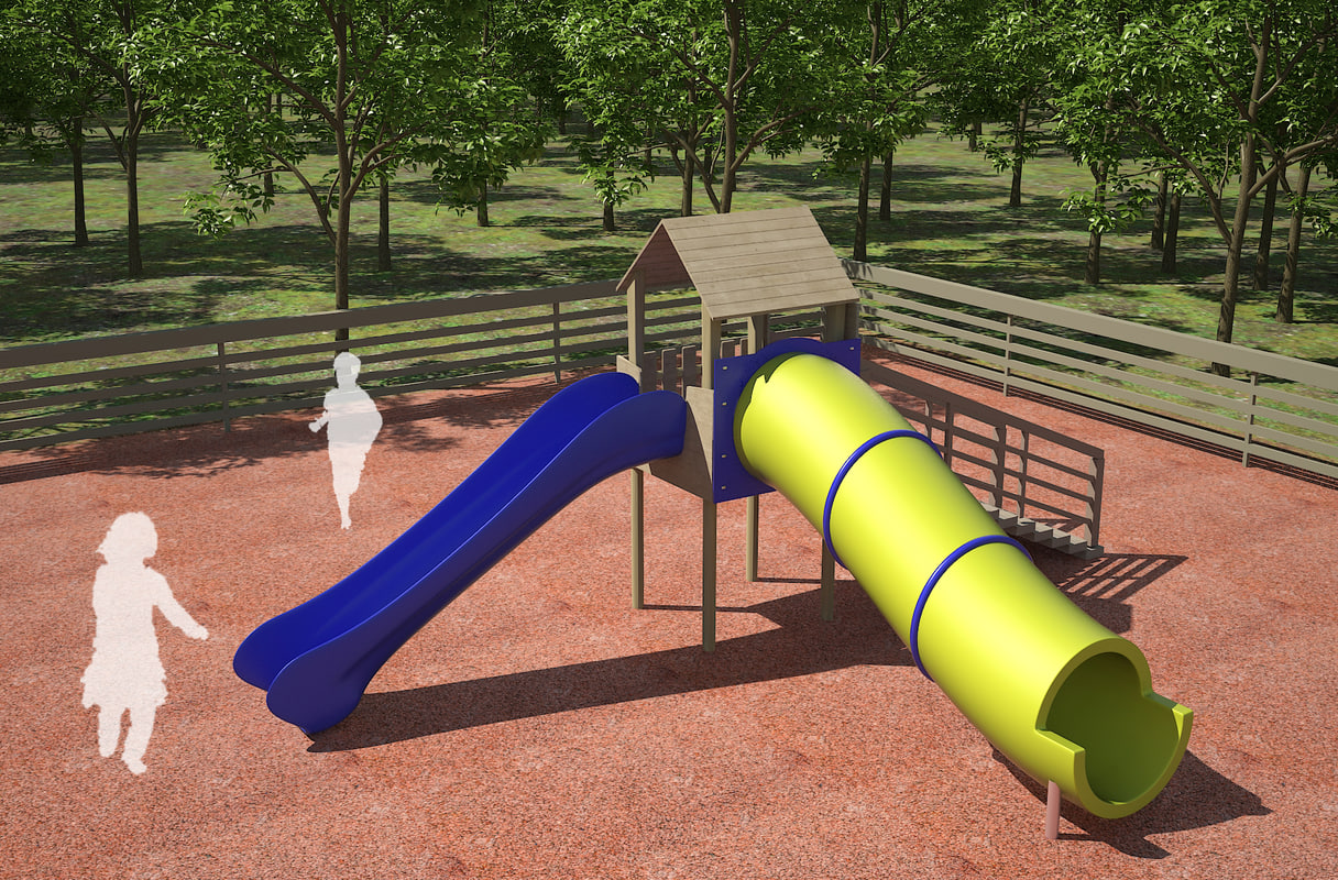 Children playground 3D model - TurboSquid 1240360