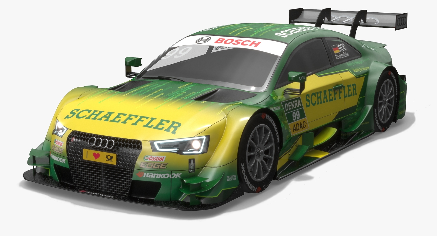 DTM Audi Teams Pack 2016赛季3D模型 - TurboSquid 1240383