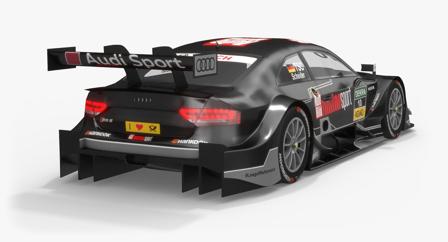 Pack dtm audi cars 3D model - TurboSquid 1240383