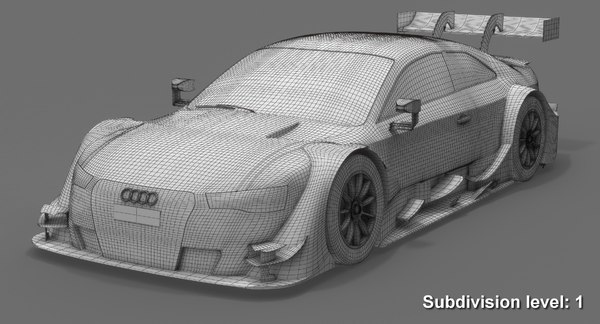 Pack dtm audi cars 3D model - TurboSquid 1240383