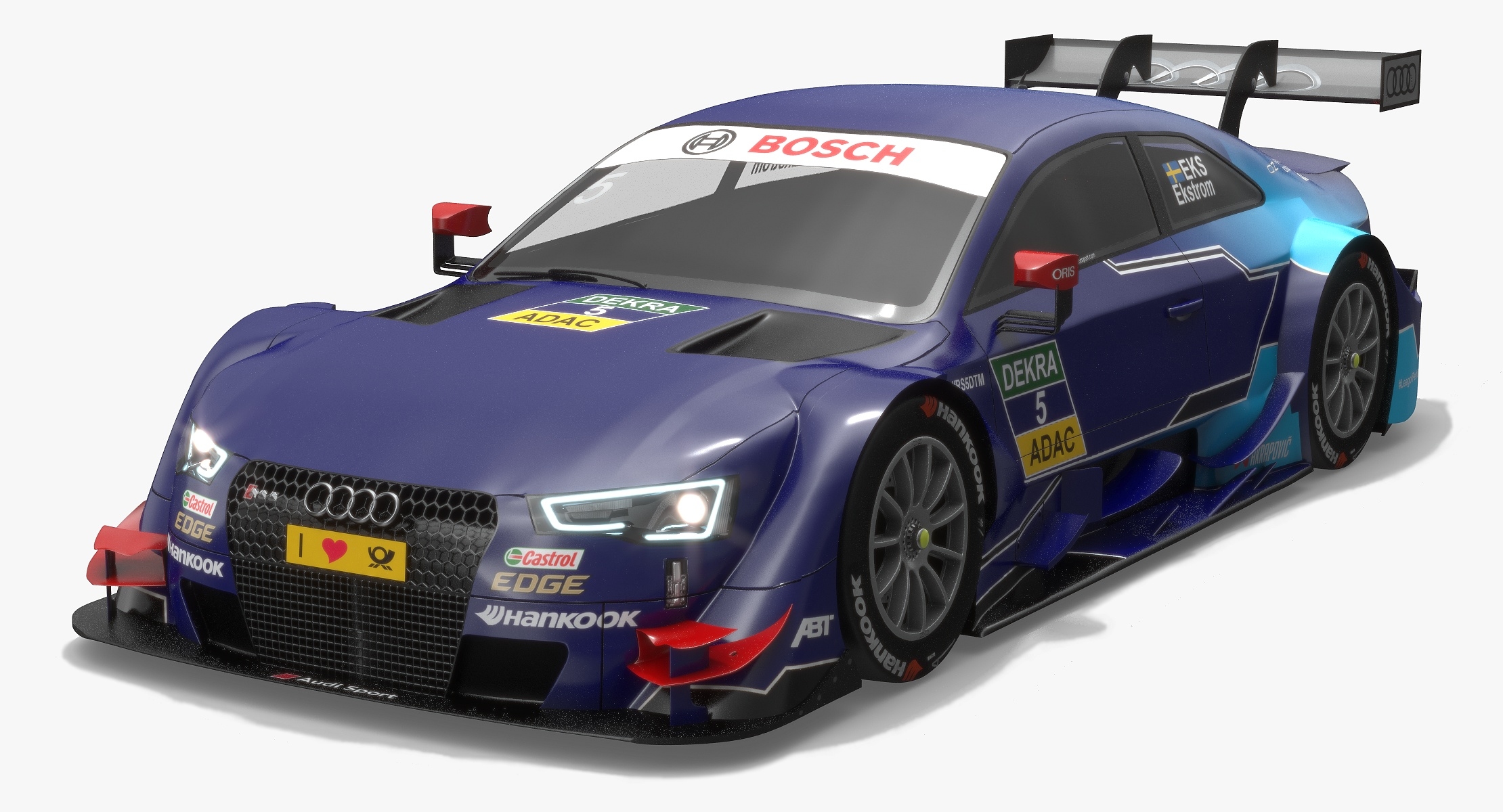 Pack dtm audi cars 3D model - TurboSquid 1240383