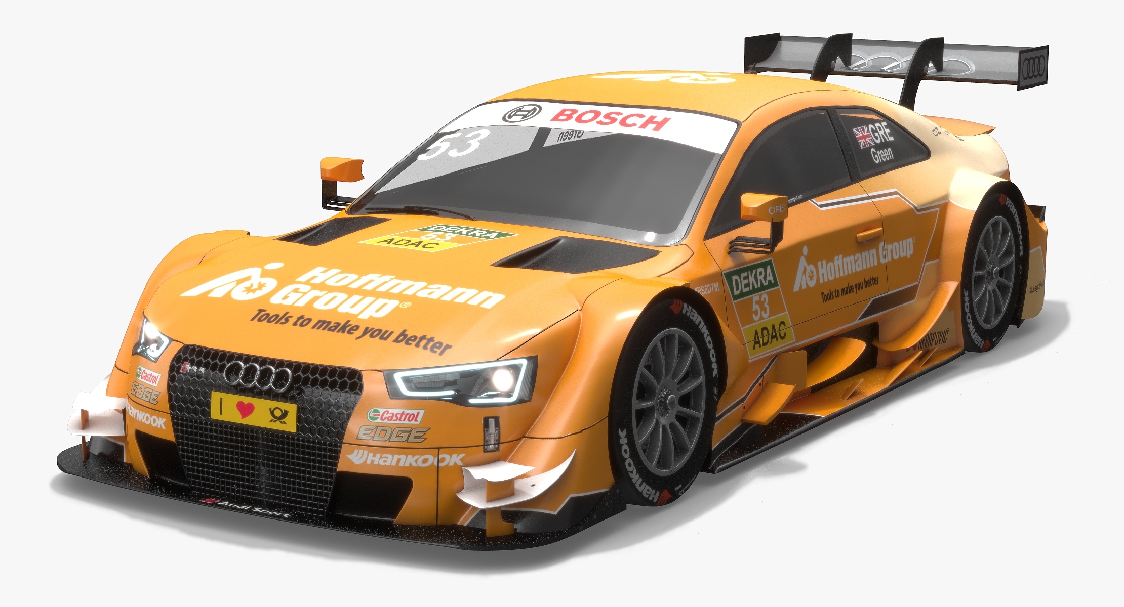 Pack dtm audi cars 3D model - TurboSquid 1240383