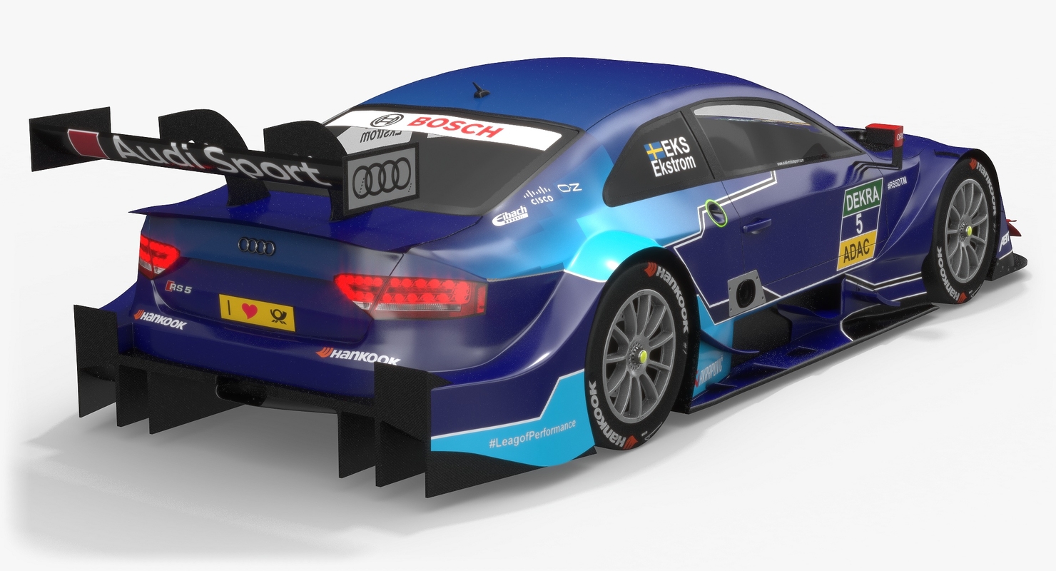 Pack dtm audi cars 3D model - TurboSquid 1240383