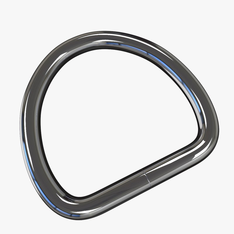 Welded d rings strap 3D - TurboSquid 1240548