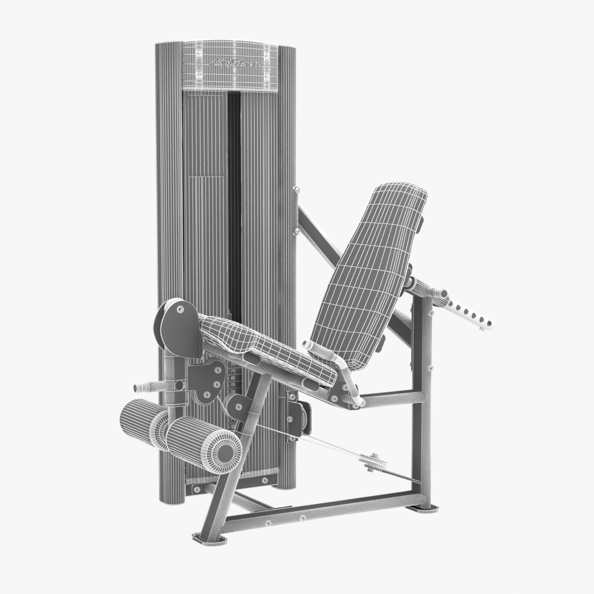 3D life fitness leg extension - TurboSquid 1240572