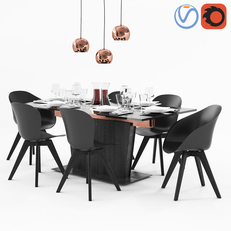 3D table boconcept monza adelaide - TurboSquid 1240681