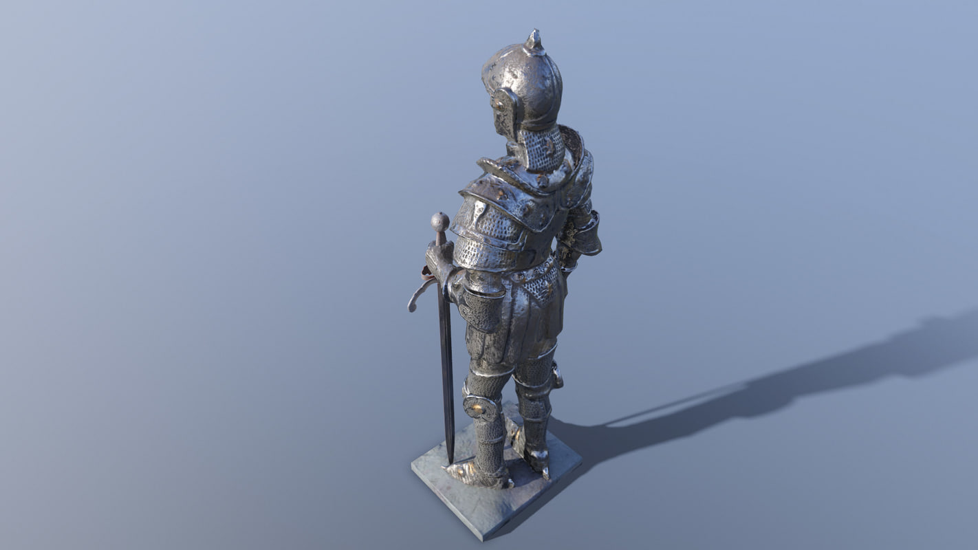 Knight figurine 3D model - TurboSquid 1240921