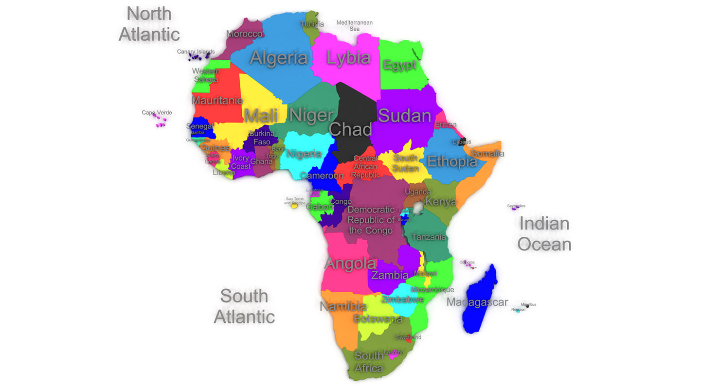 3D africa model - TurboSquid 1241175