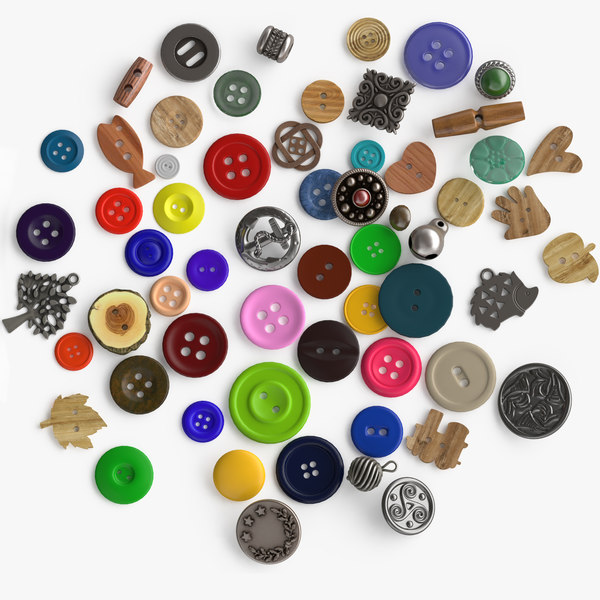 Buttons e 3D model - TurboSquid 1241193