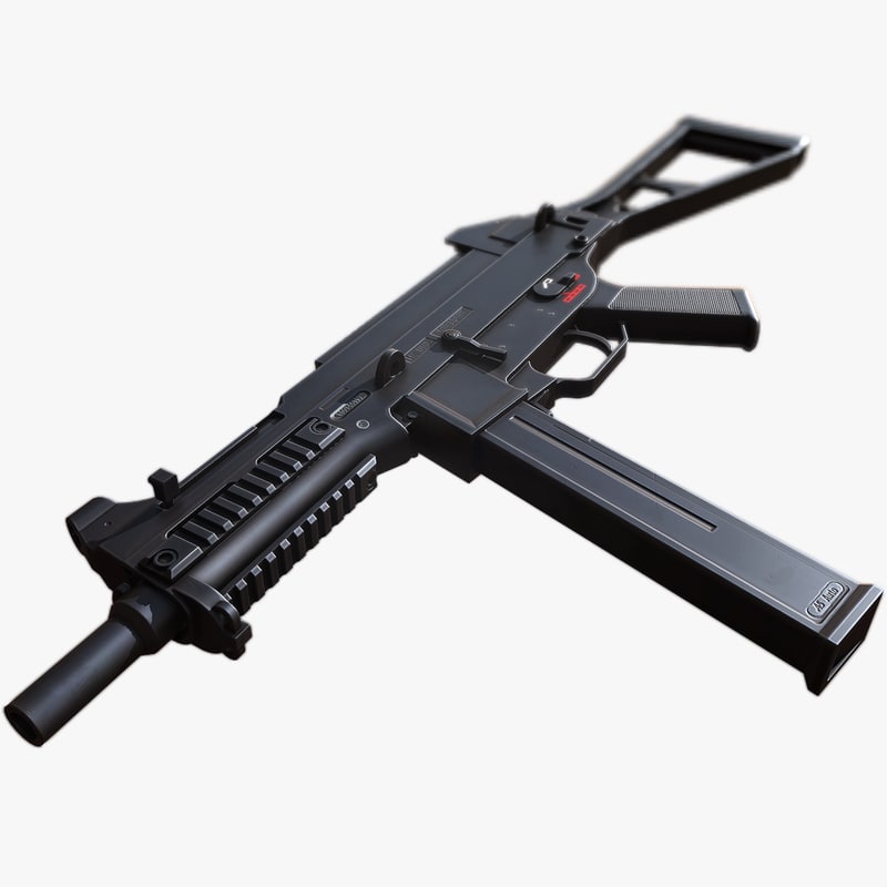 3D ump weapon gun model - TurboSquid 1241208