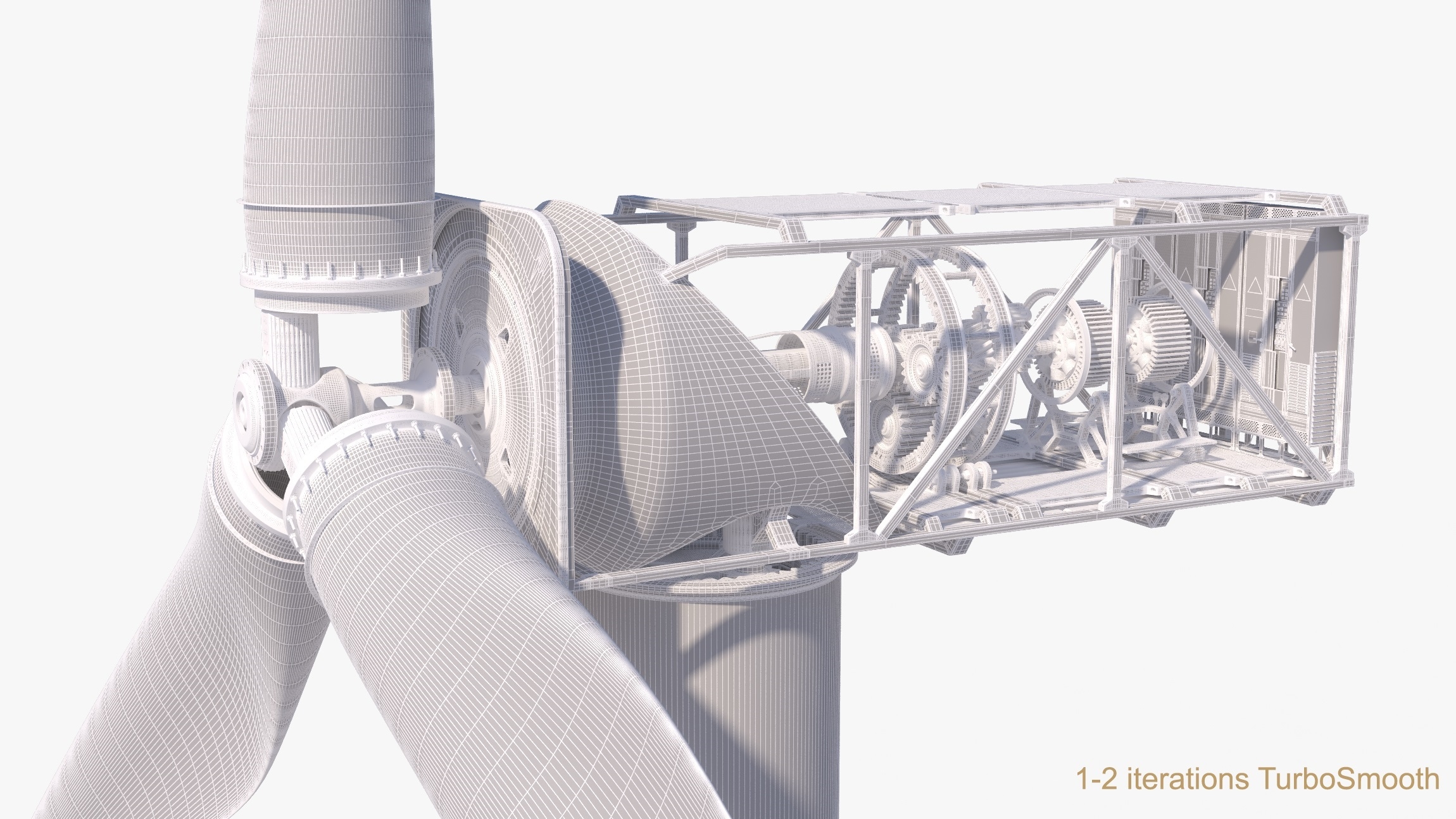 Wind turbine 3D model - TurboSquid 1241219