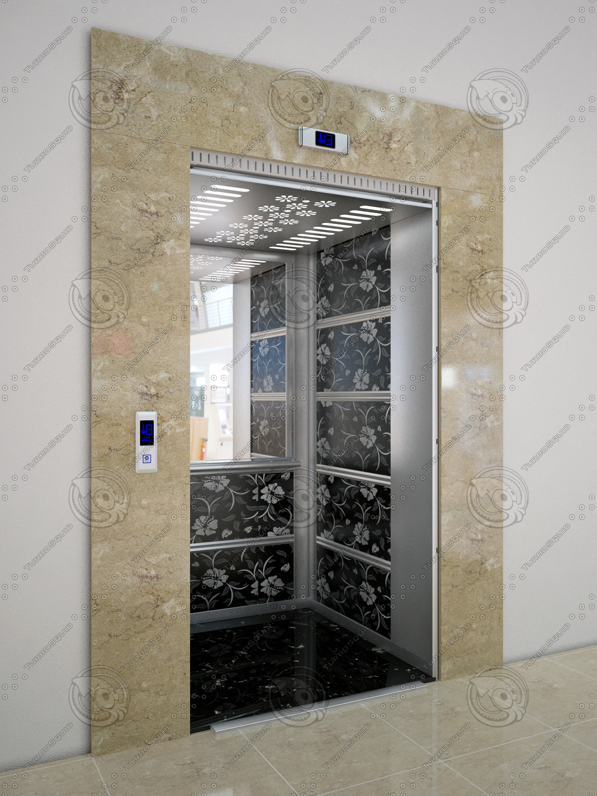 3D elevator - TurboSquid 1241306