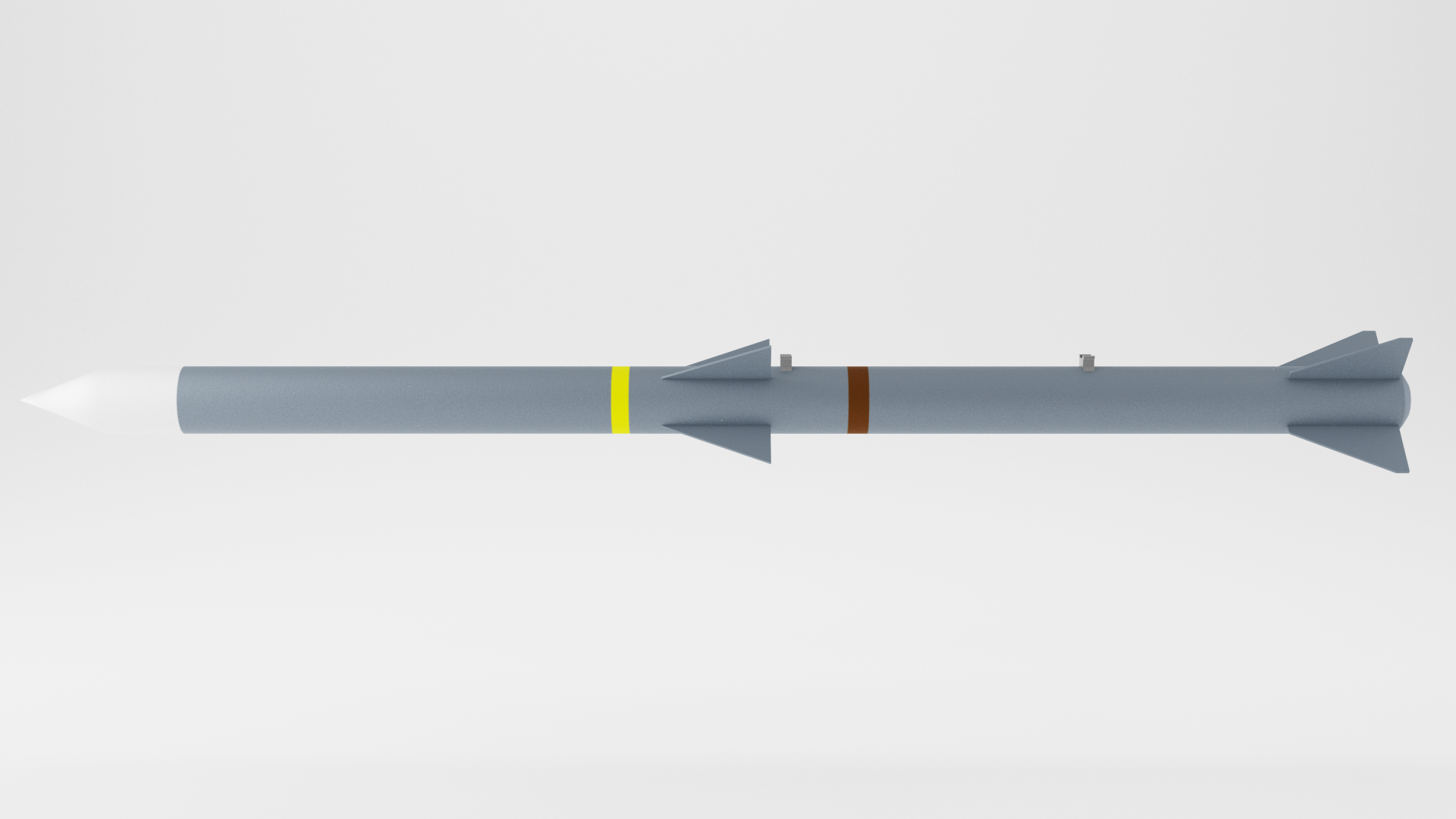 Aim-120 amraam missile 3D model - TurboSquid 1241313